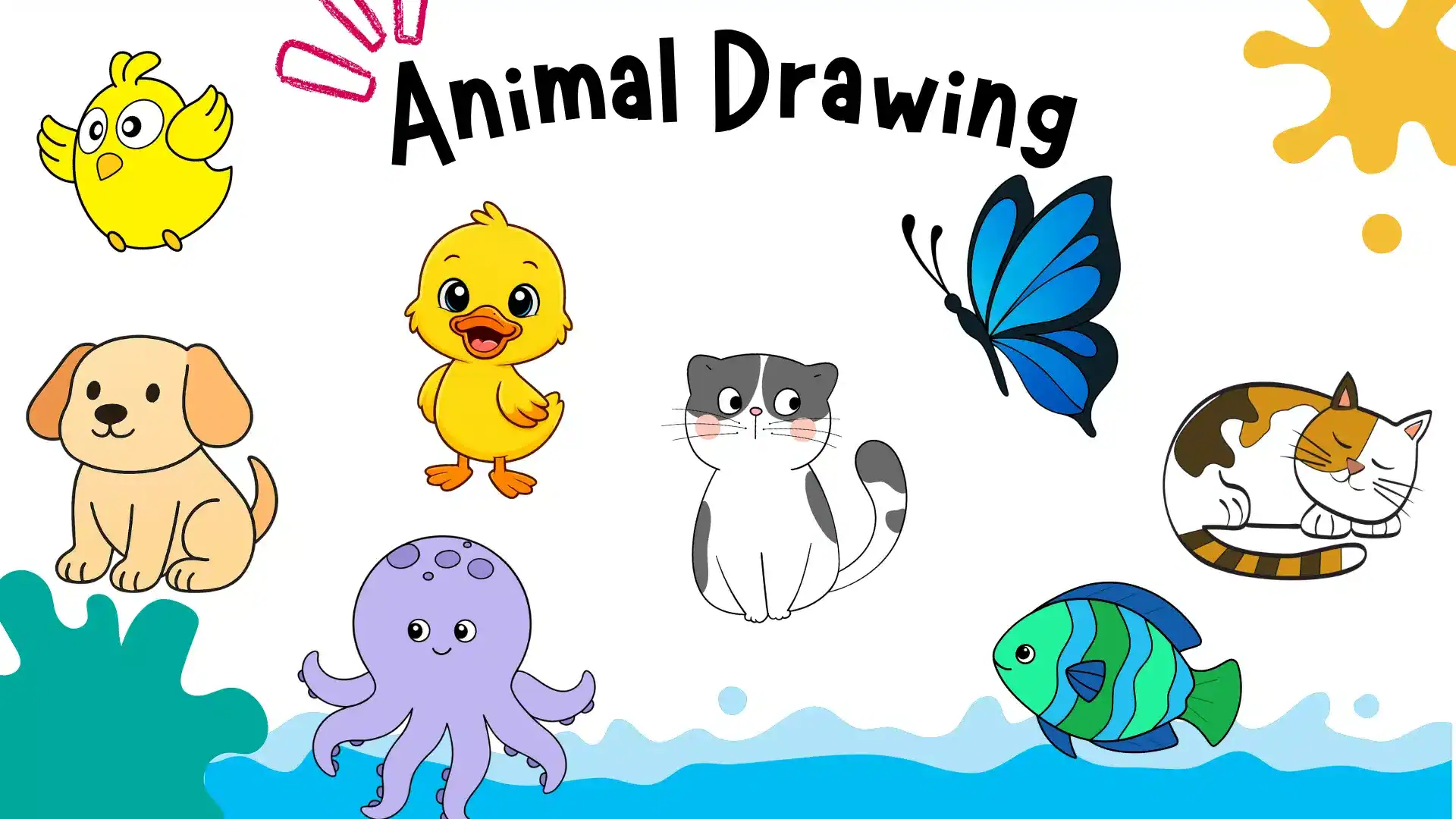 Easy Drawing Ideas for Kids & Beginners - Simple, Creative, & Fun