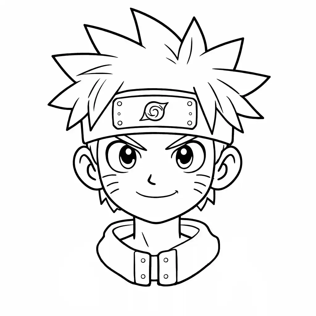 Naruto Drawing Easy Step by Step | How to Draw Naruto for Kids