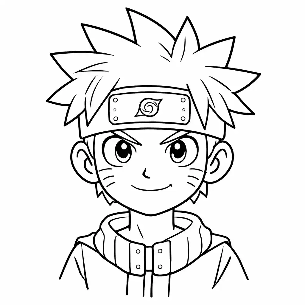 Naruto Drawing Easy Step by Step | How to Draw Naruto for Kids