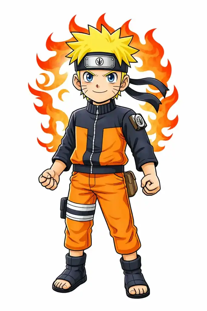 Naruto Drawing Easy Step by Step | How to Draw Naruto for Kids