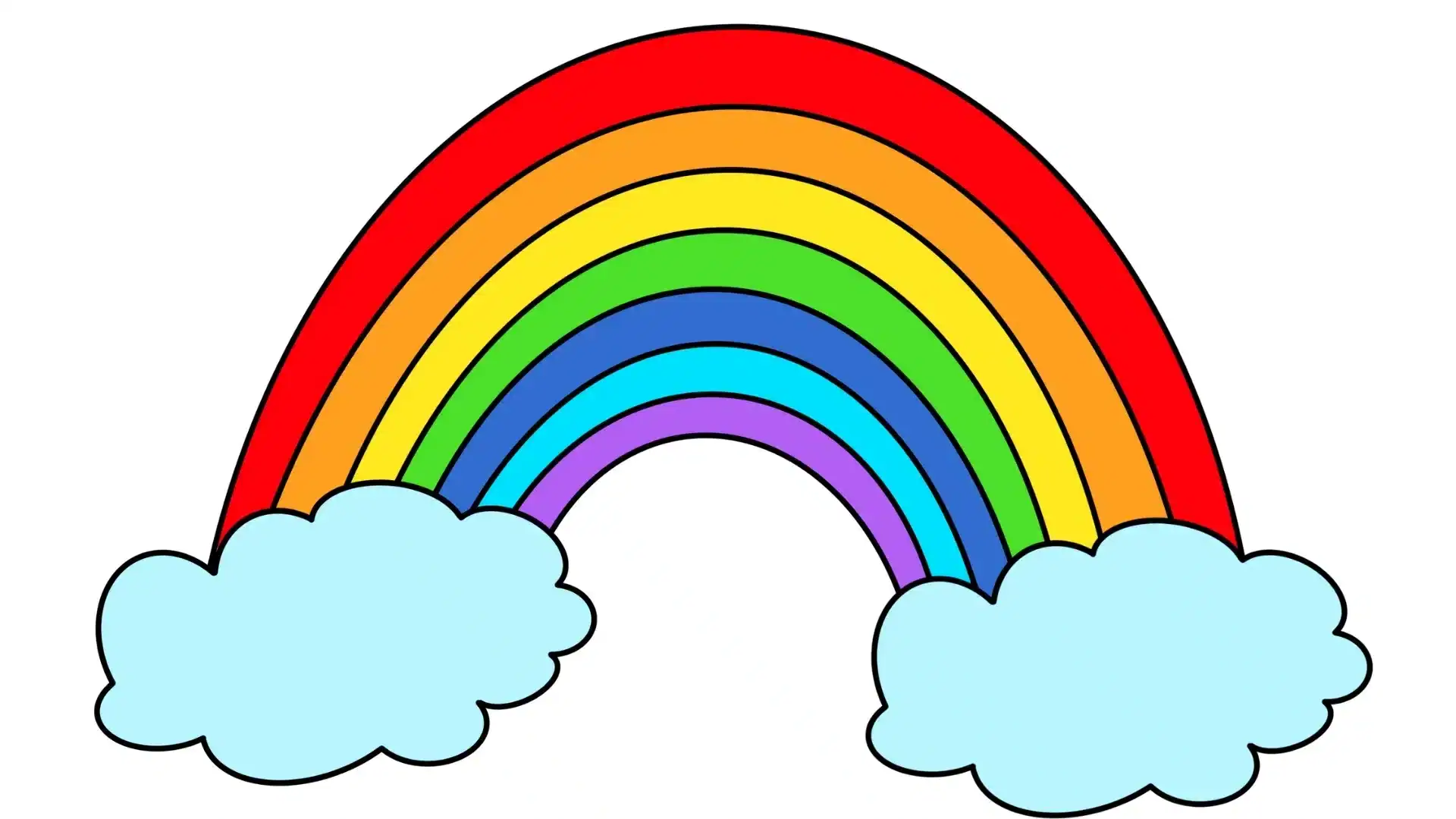 Easy Rainbow Drawing for Kids – Step-by-Step Guide