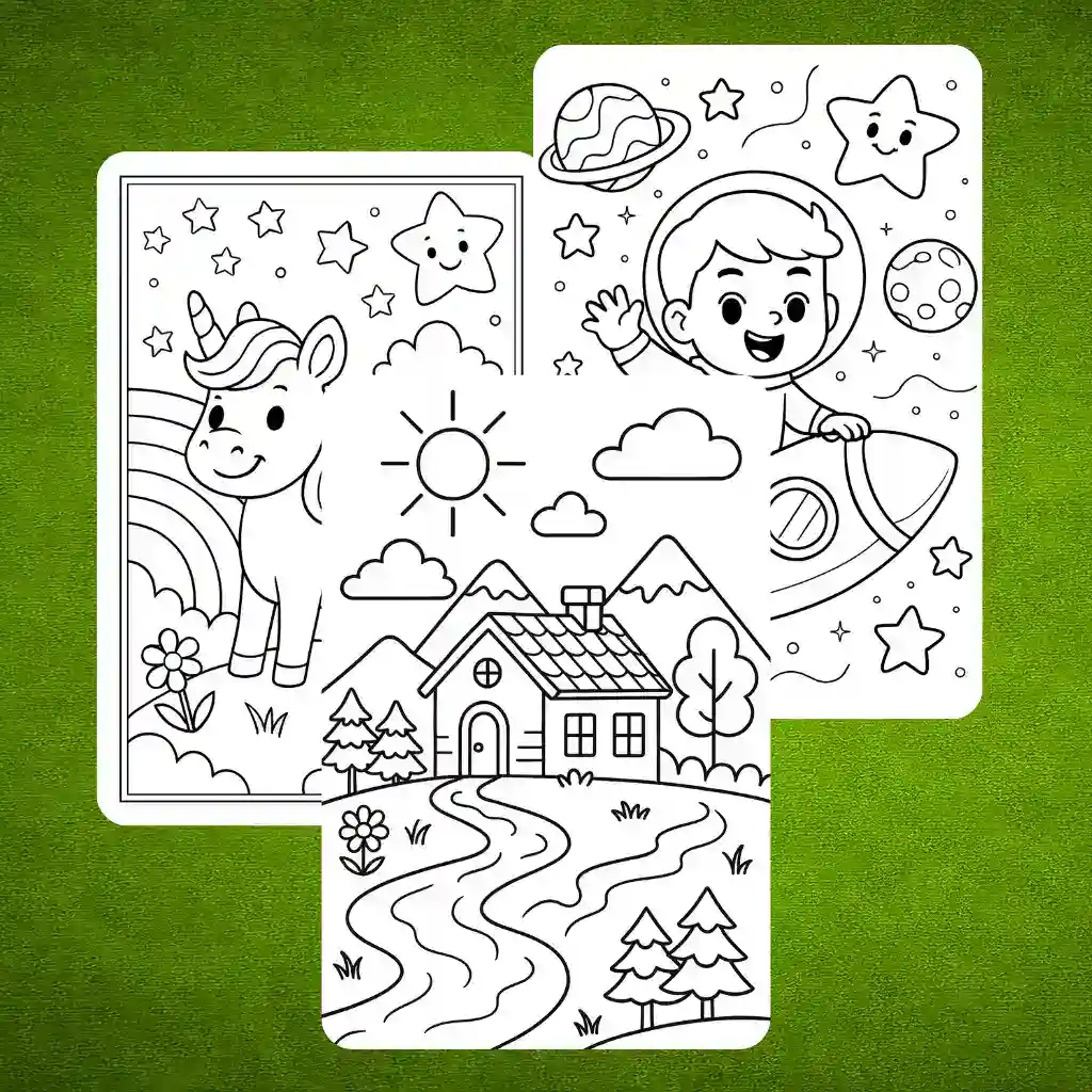100% Free Coloring Pages for Kids & Beginners | Latest 2026