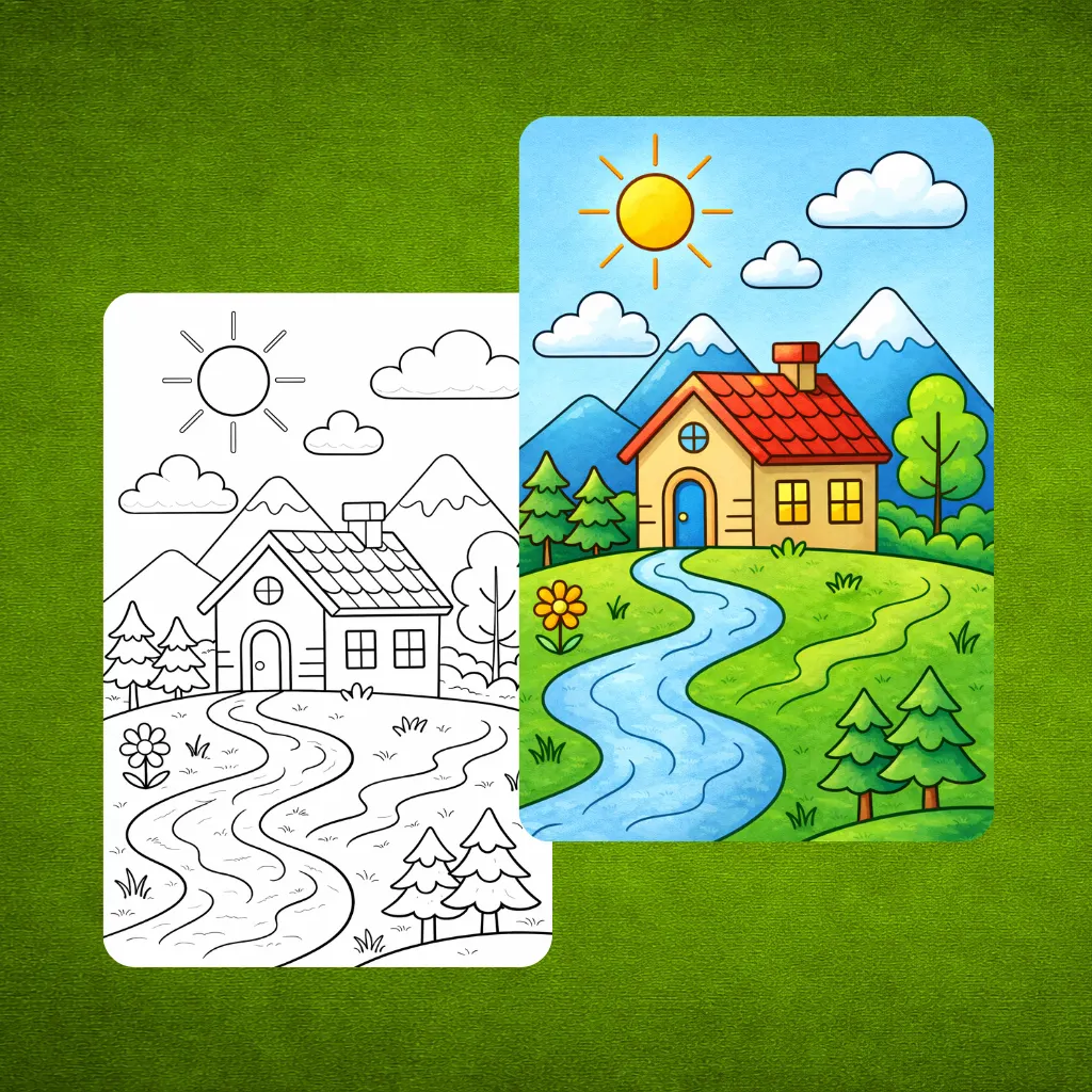 100% Free Easy Coloring Pages for Kids (Free Printable) – 2026