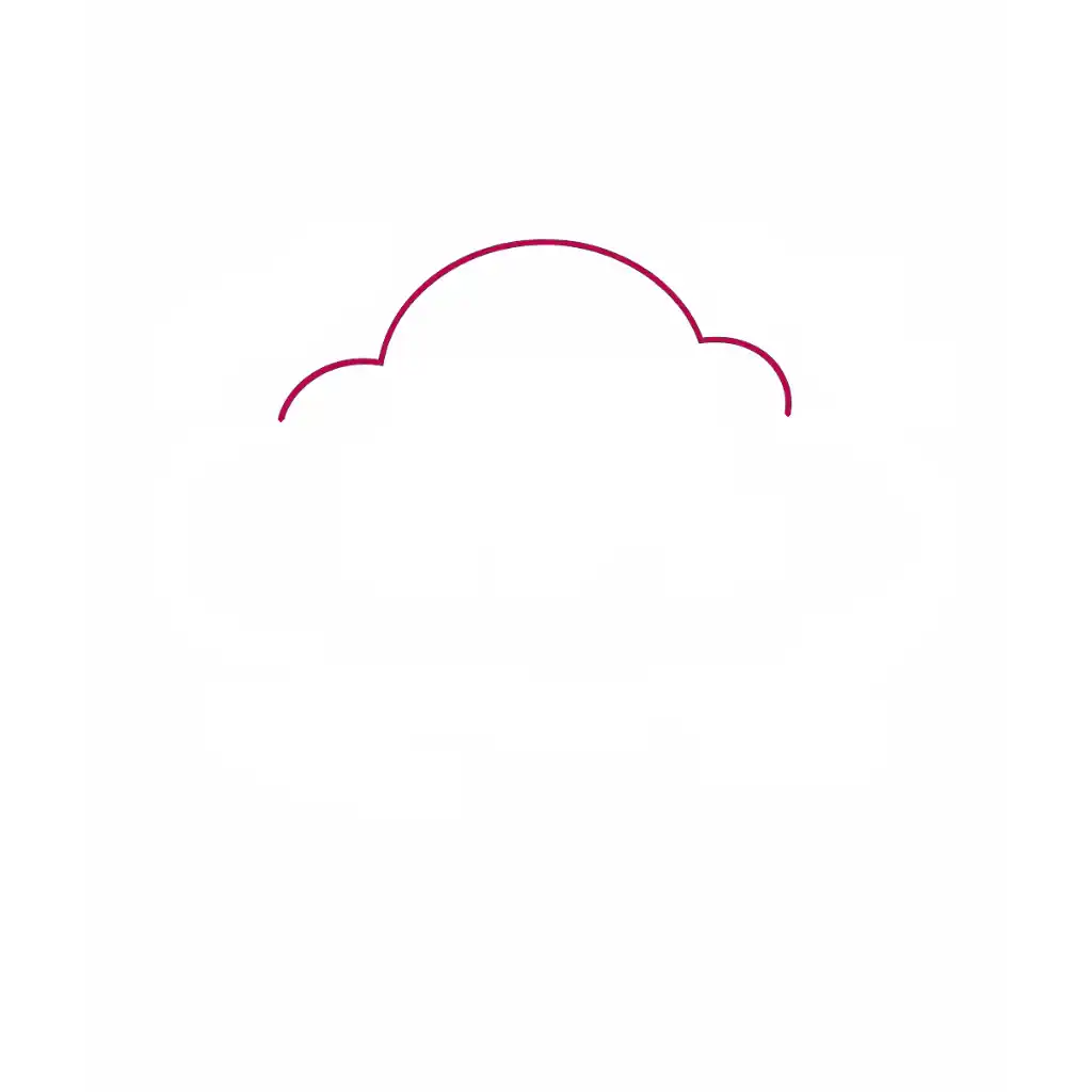 Cloud Drawing Easy Step by Step for Kids (8 Simple Steps)